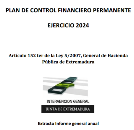 Informe General de Control Financiero Permanente. Ejercicio 2024 ...