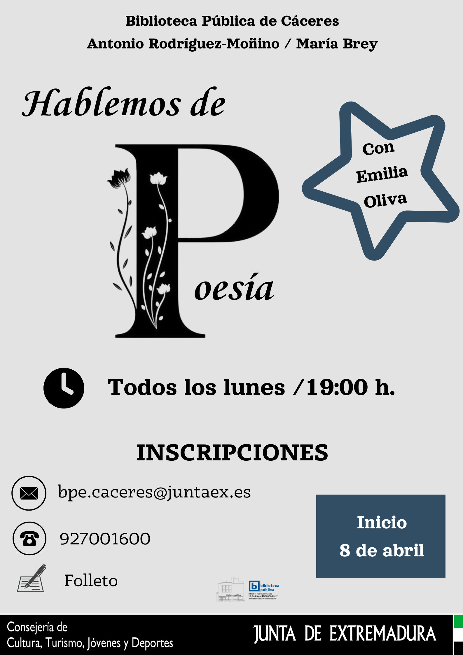 20240320 La Biblioteca de Cáceres organiza el taller 'Hablemos de ...